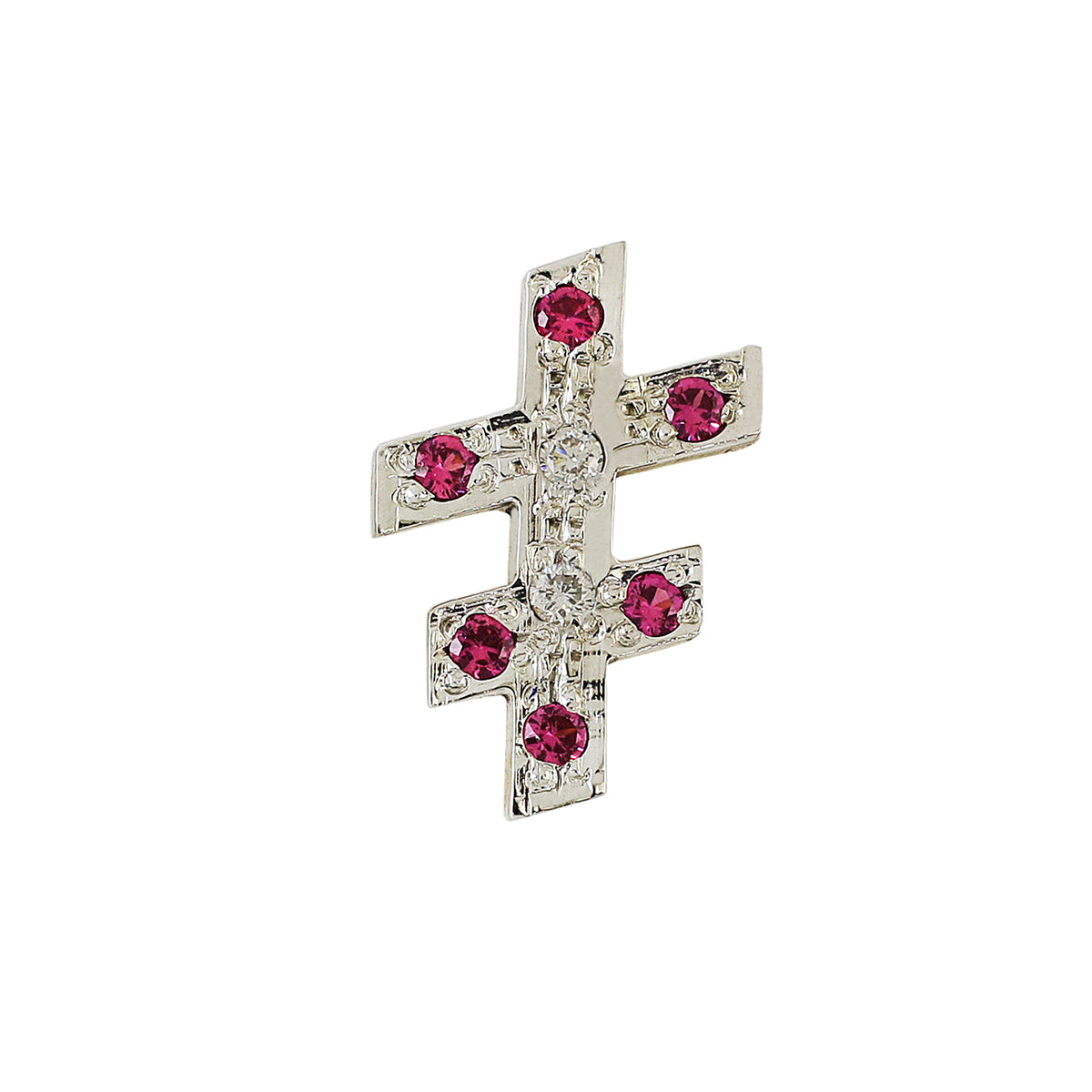 33rd Degree Double Cross Lapel Pin – Wilkins Brothers