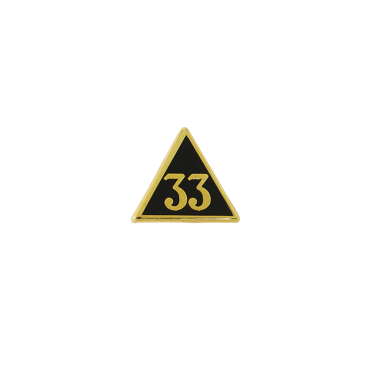 33rd Degree Triangle Lapel Pin – Wilkins Brothers